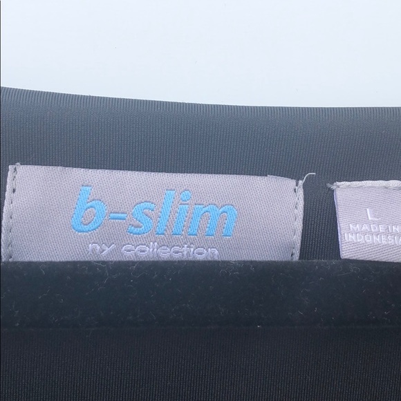 B Slim | Dresses | Bslim Black Dress With Compressions At Curves | Poshmark